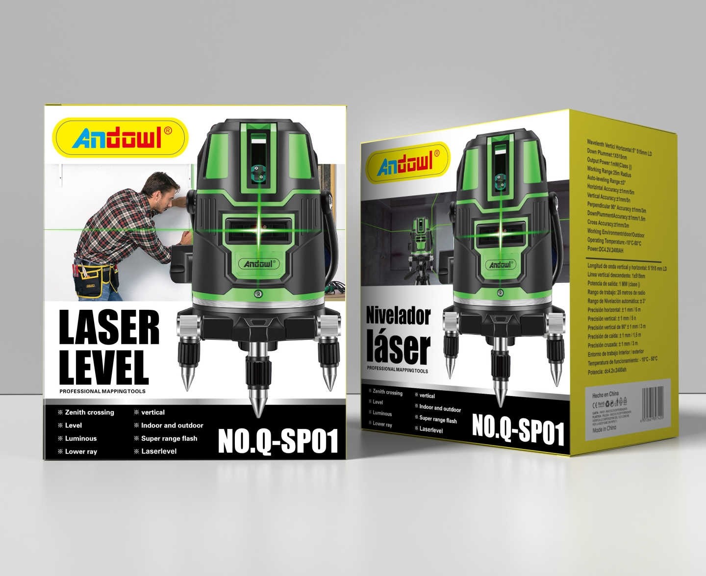NIVELA LASER ELECTRIC PROFESIONAL ANDOWL
